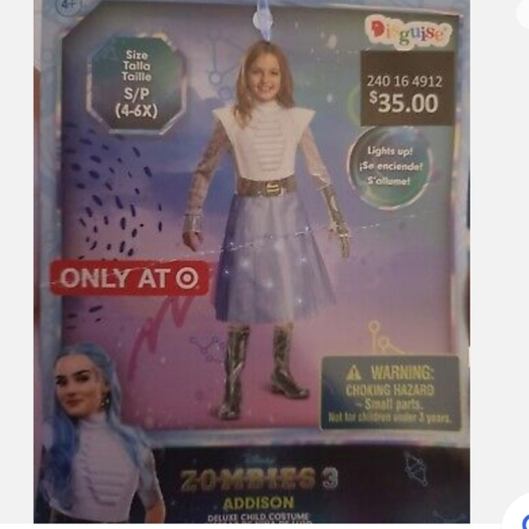 Disguise | Costumes | New Zombies 3 Addison Halloween Costume Light Up ...